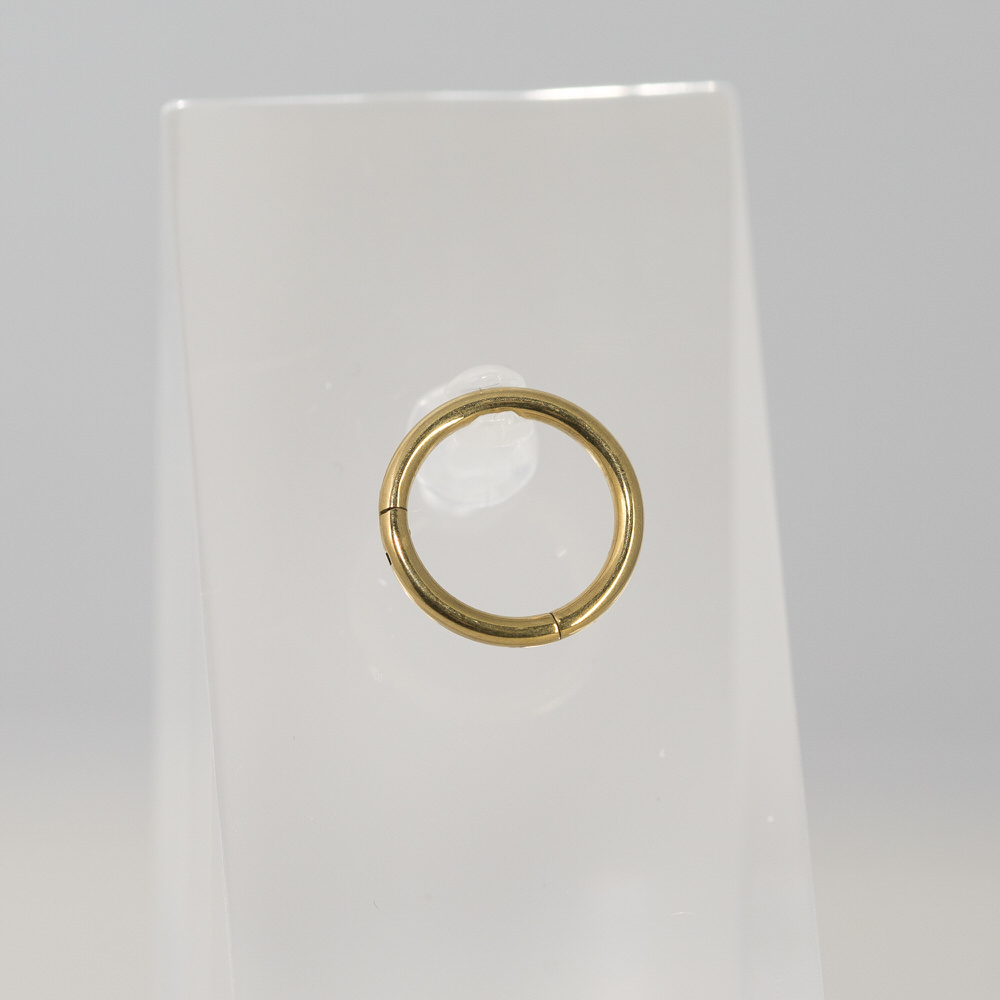 Aro clicker oro 18K - DLezcano | Joyería con estilo y carácter